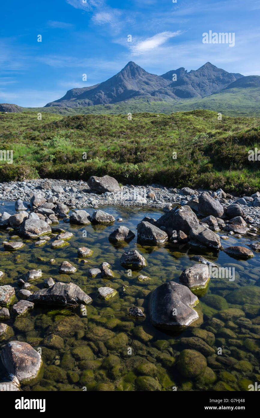Black Cuillins, Sligachan, Isle of Skye, Scotland Stock Photo - Alamy