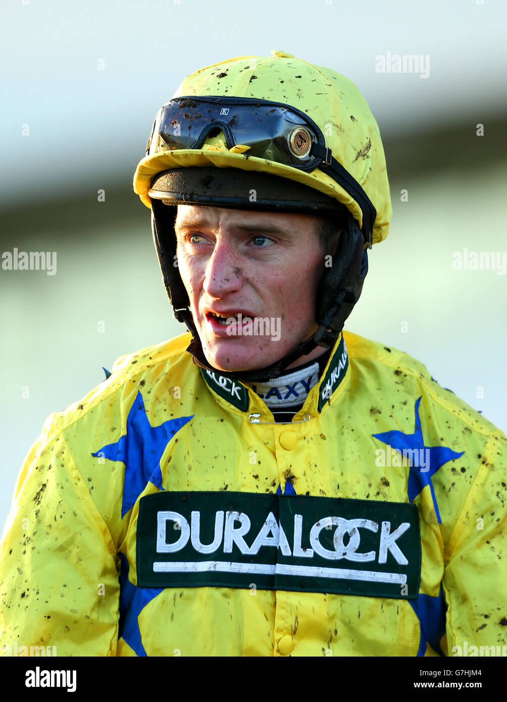 Jockey Daryl Jacob at Doncaster Racecourse, Doncaster. PRESS ...