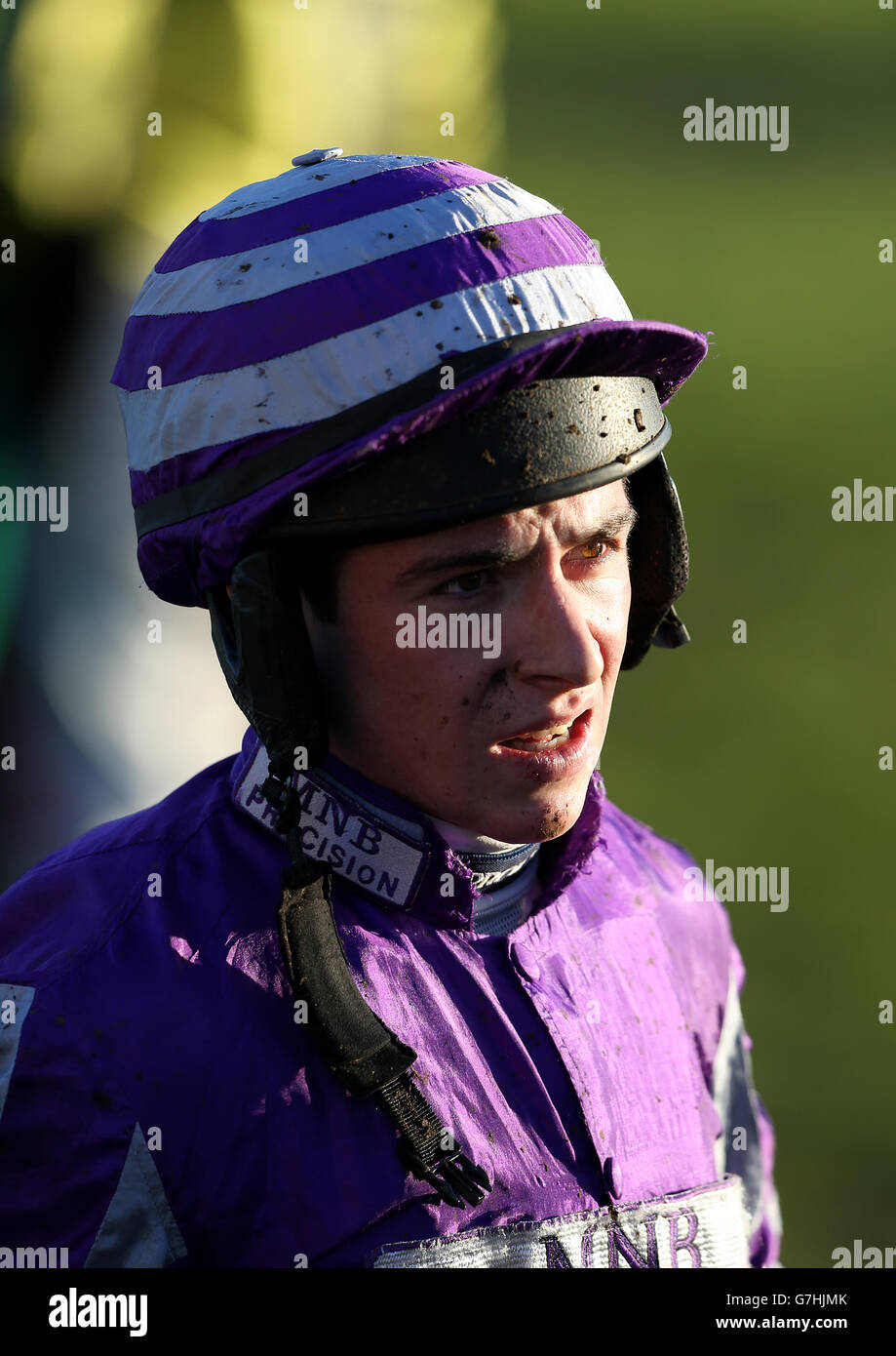 Horse racing national hunt raceday doncaster racecourse hi-res stock ...