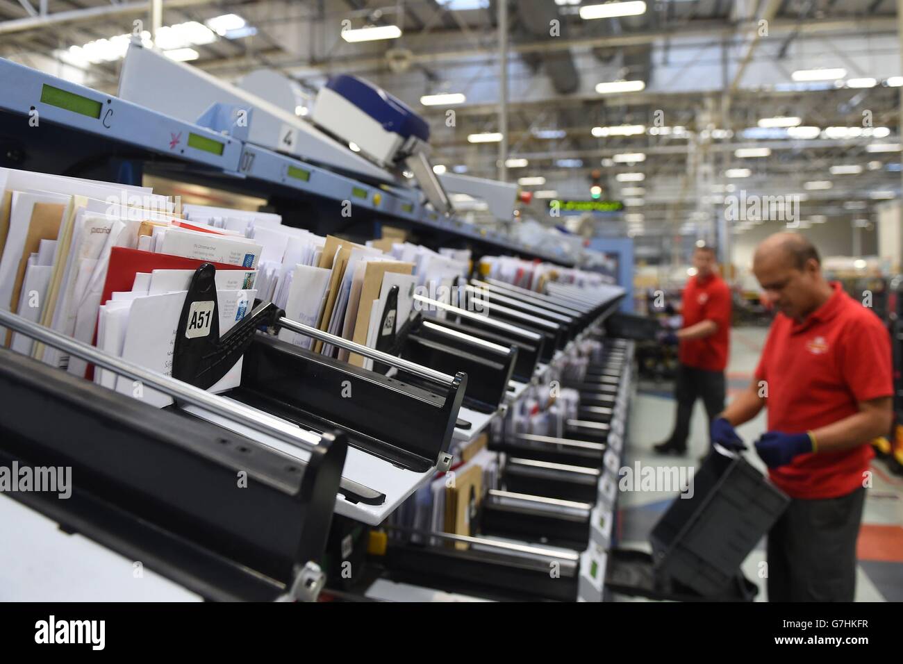 Letters cards wait royal mail peterborough mail centre in peterborough ...