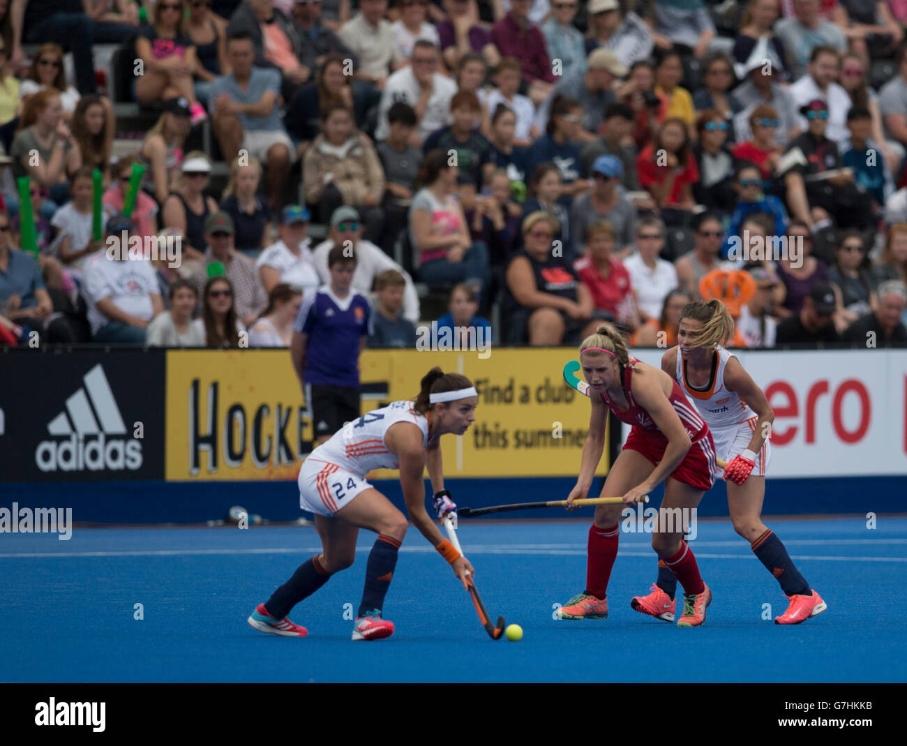 Investec Women's Hockey Champions Trophy June 2016, London. Eva De ...