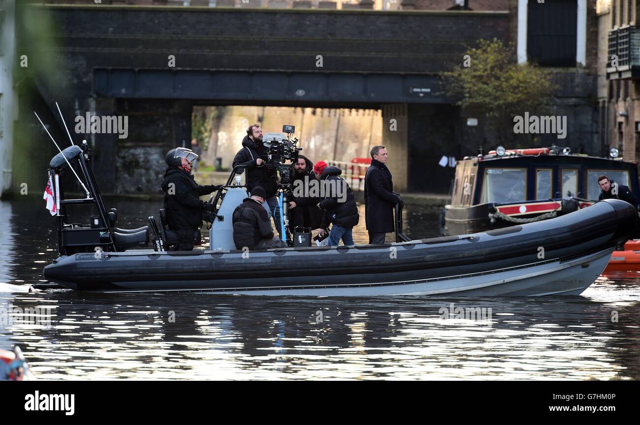 Spectre filming - London Stock Photo - Alamy