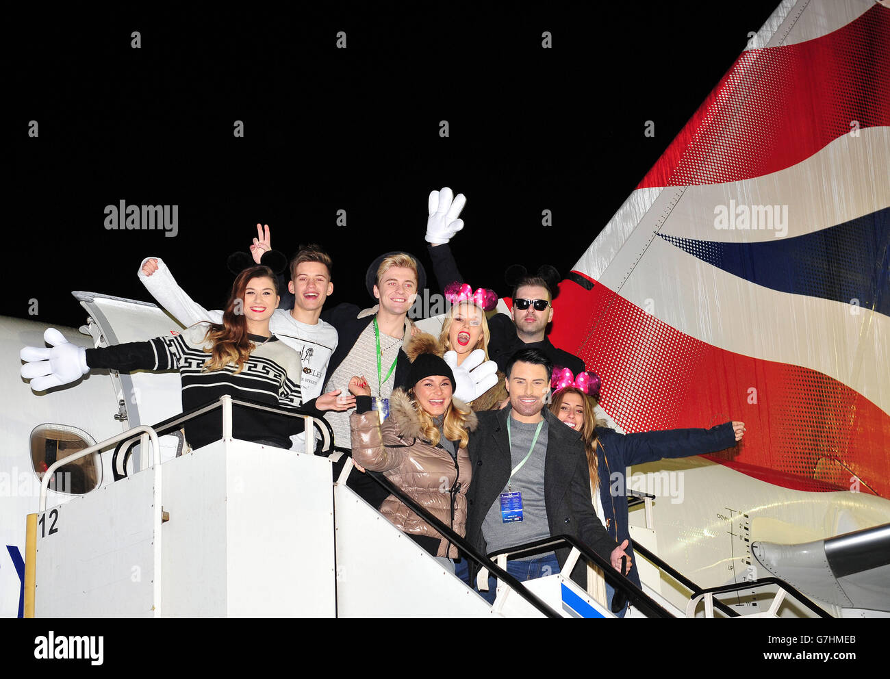 (Back left to right) Parisa Tarjomani, Charlie George, Mikey Russell ...