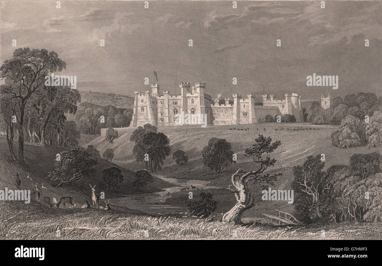 Brancepeth castle hi-res stock photography and images - Alamy