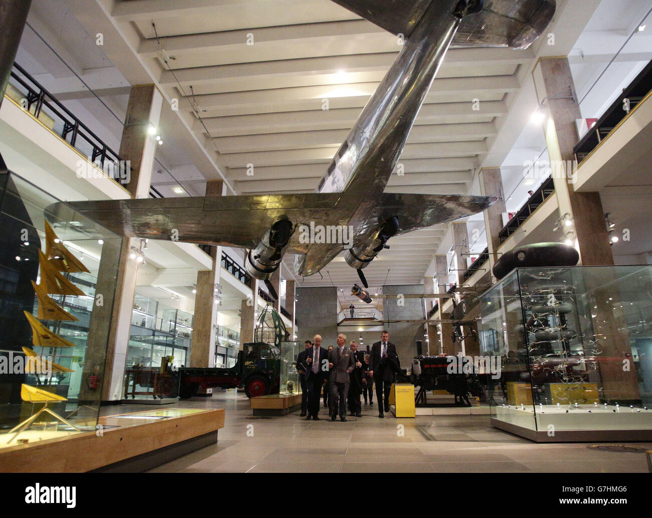 Royal visit to Science Museum Stock Photo - Alamy