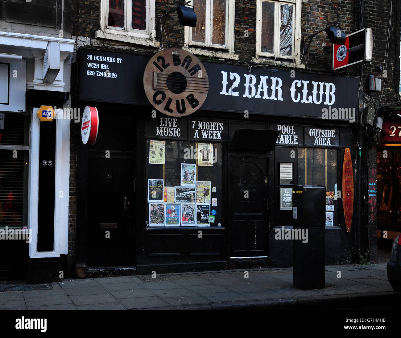 12 bar club london hi-res stock photography and images - Alamy