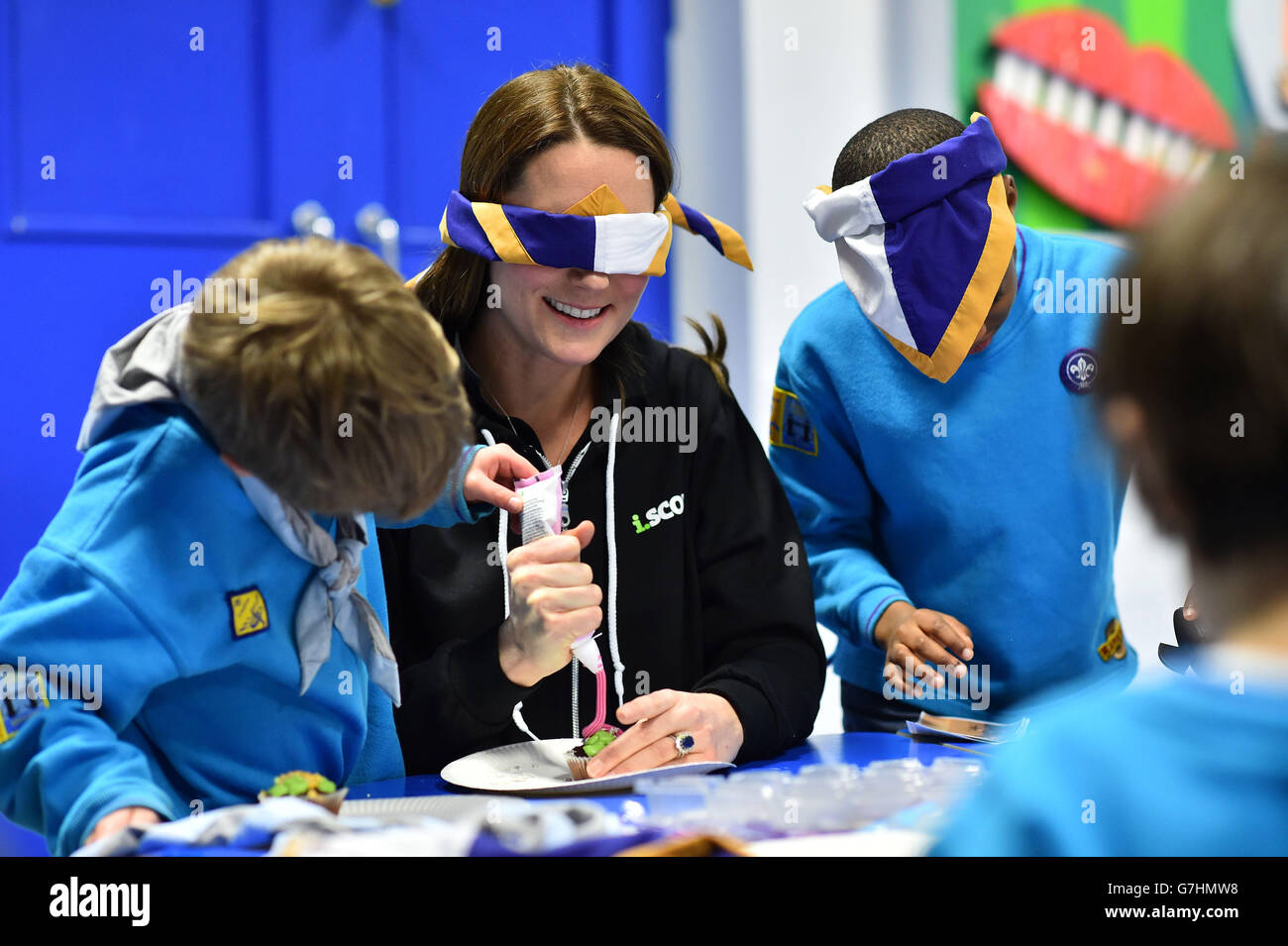 Princess catherine kate middleton headshot head shot hi-res stock ...
