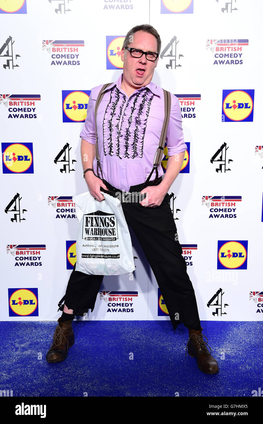 British Comedy Awards 2014 - London. Vic Reeves attending the British ...
