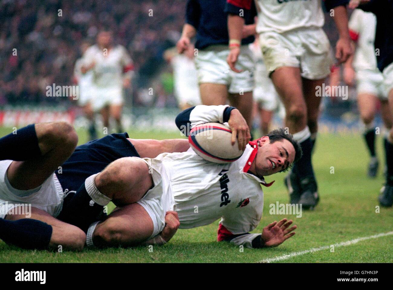 International Rugby Union .... Five Nations ... England v Scotland ...