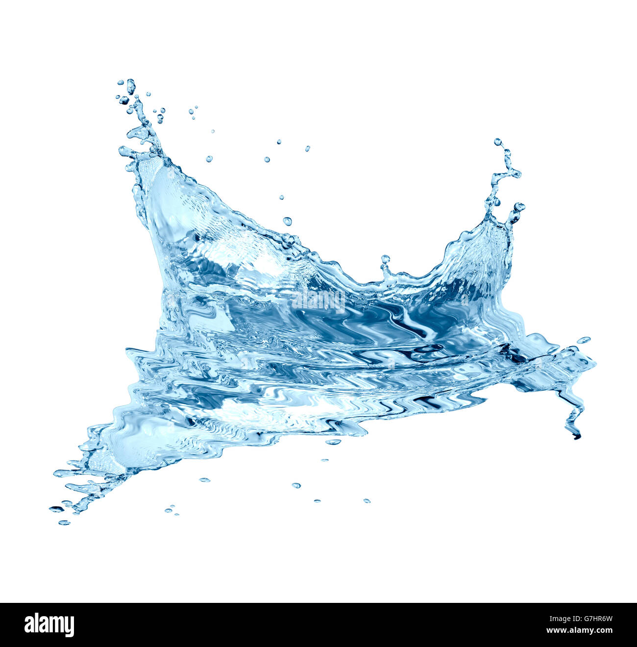 Water sea splash Cut Out Stock Images & Pictures - Alamy