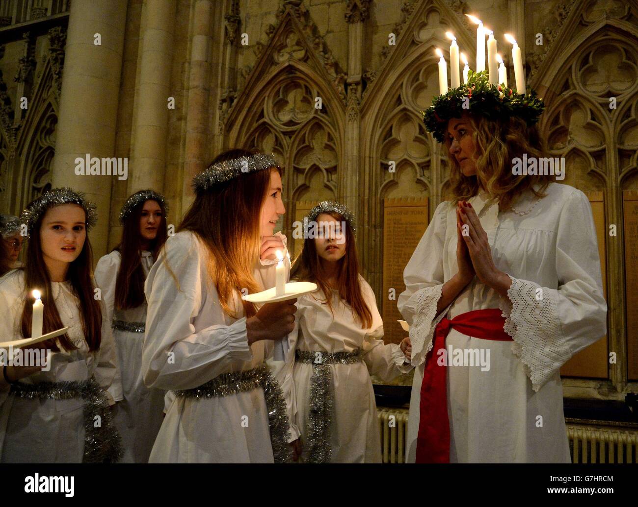 Sankta Lucia Festival High Resolution Stock Photography and Images - Alamy