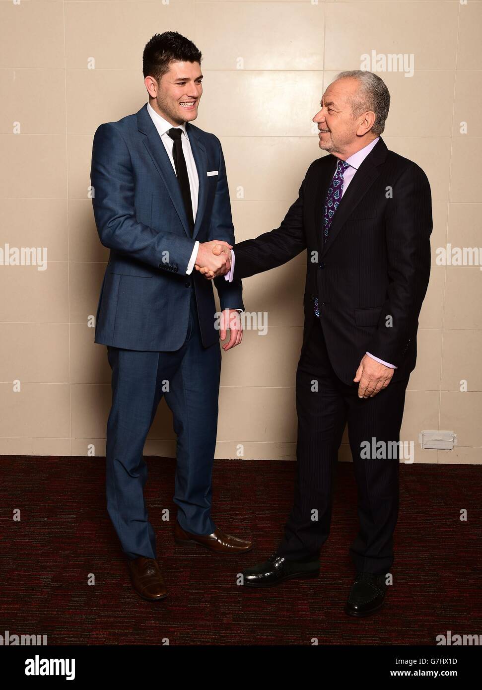 The winner latest series bbc programme apprentice hi-res stock ...