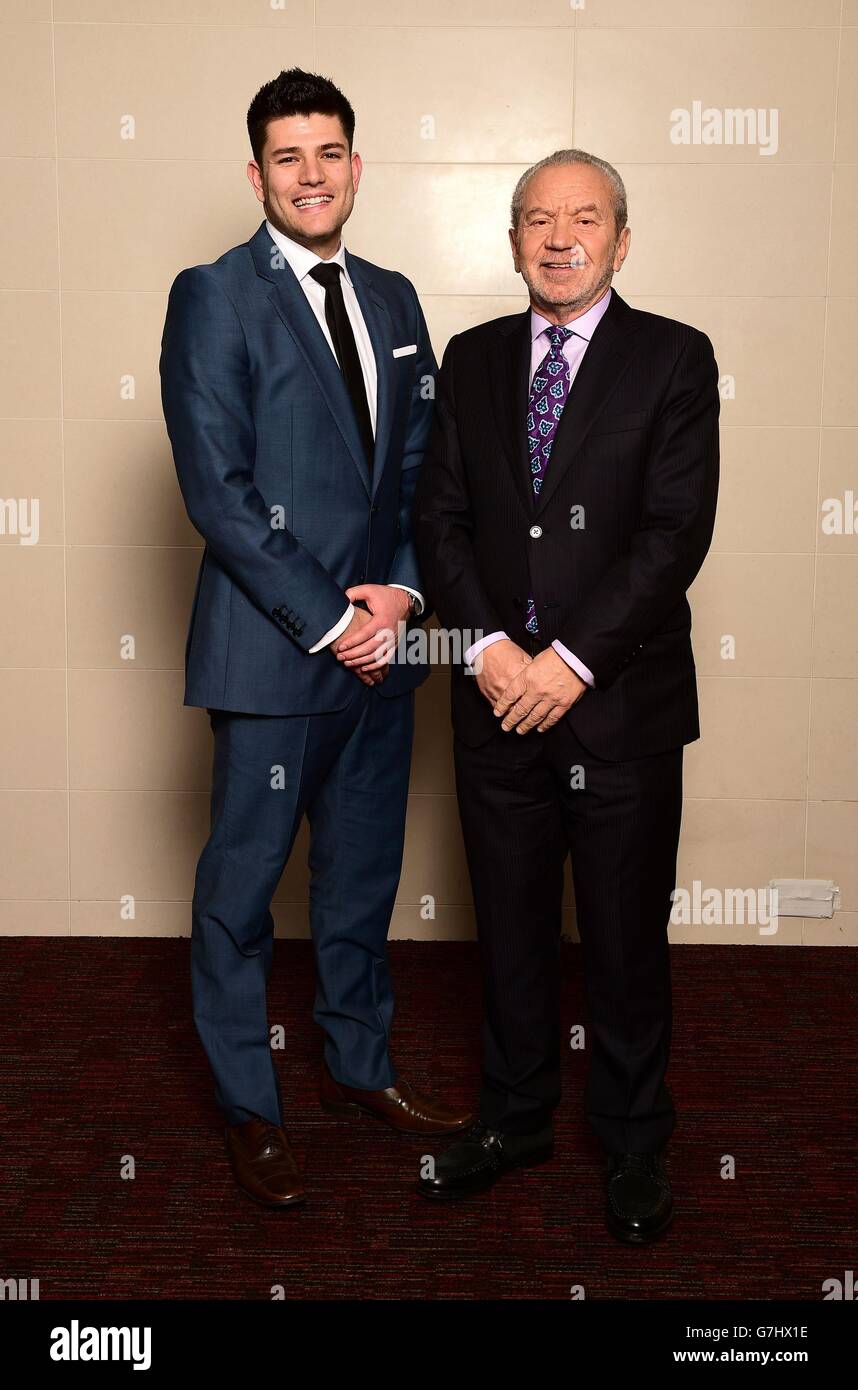 The winner latest series bbc programme apprentice hi-res stock ...