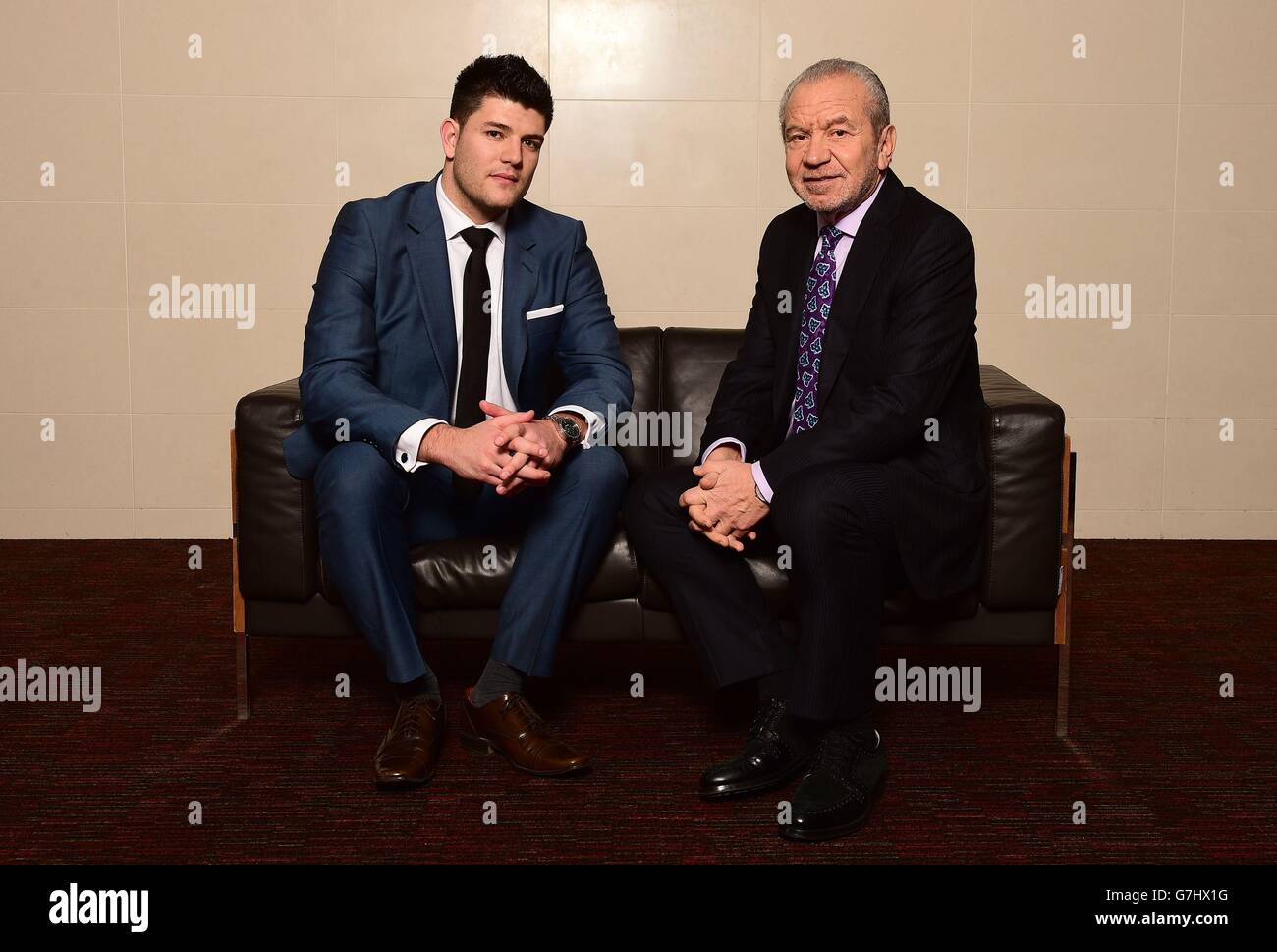 The winner latest series bbc programme apprentice hi-res stock ...