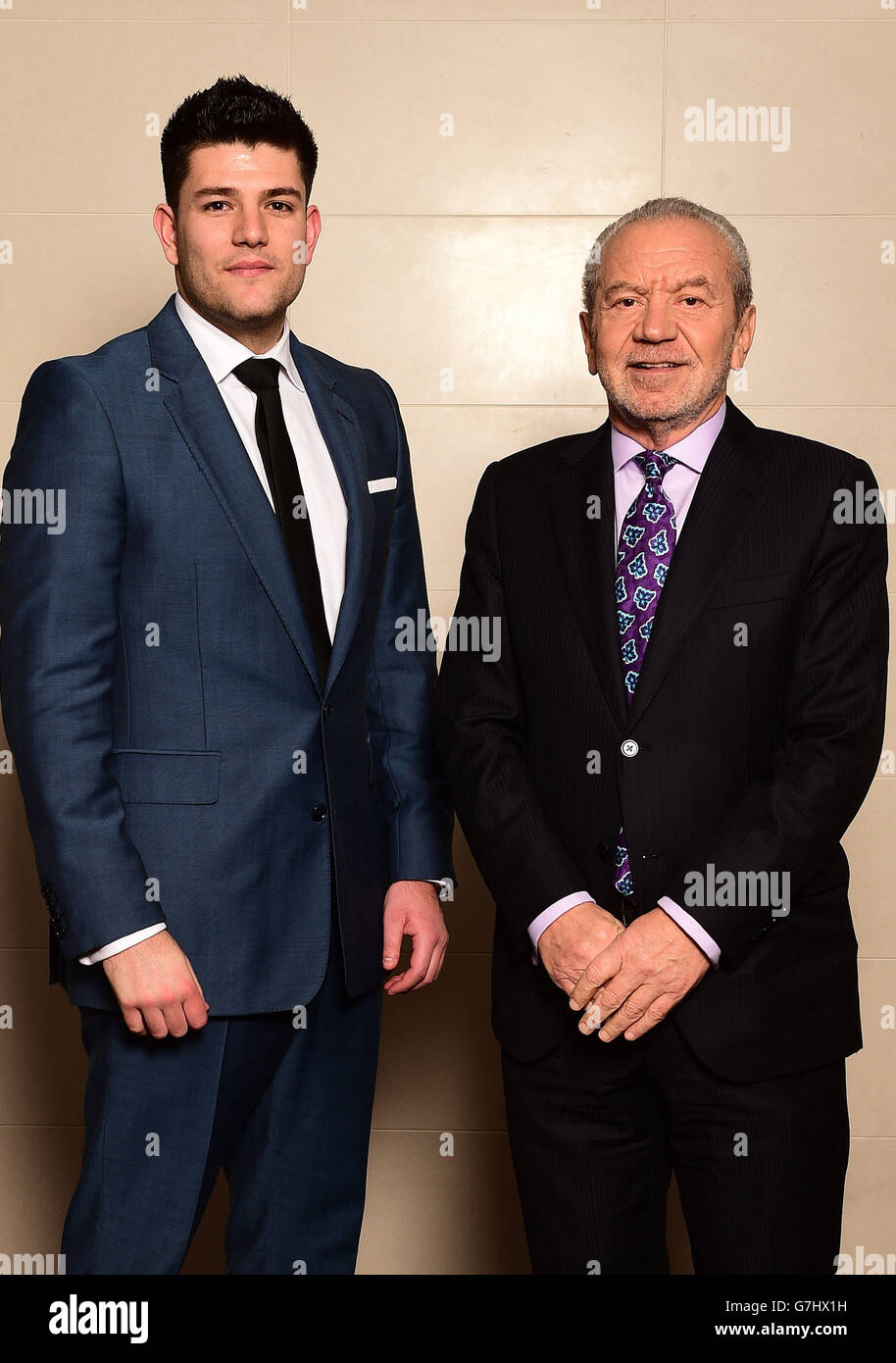 The winner latest series bbc programme apprentice hi-res stock ...