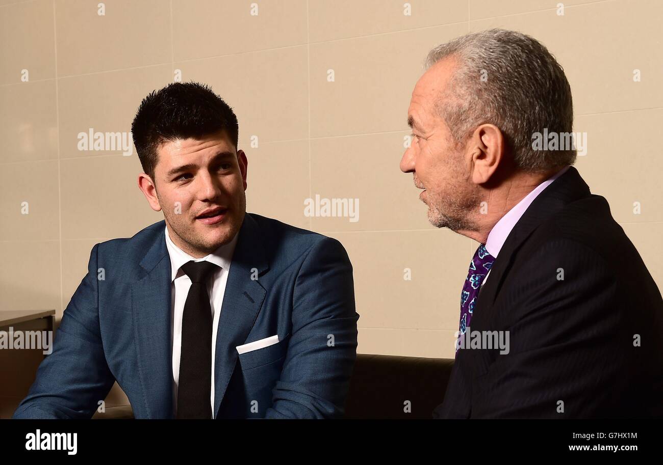 The winner latest series bbc programme apprentice hi-res stock ...