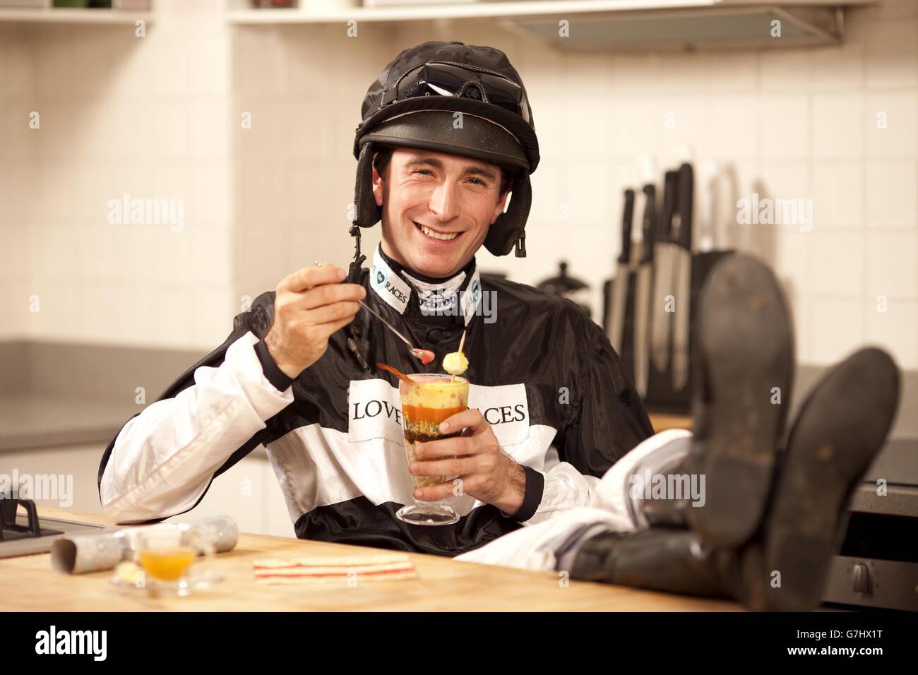National hunt jockey marc goldstein samples hi-res stock photography ...