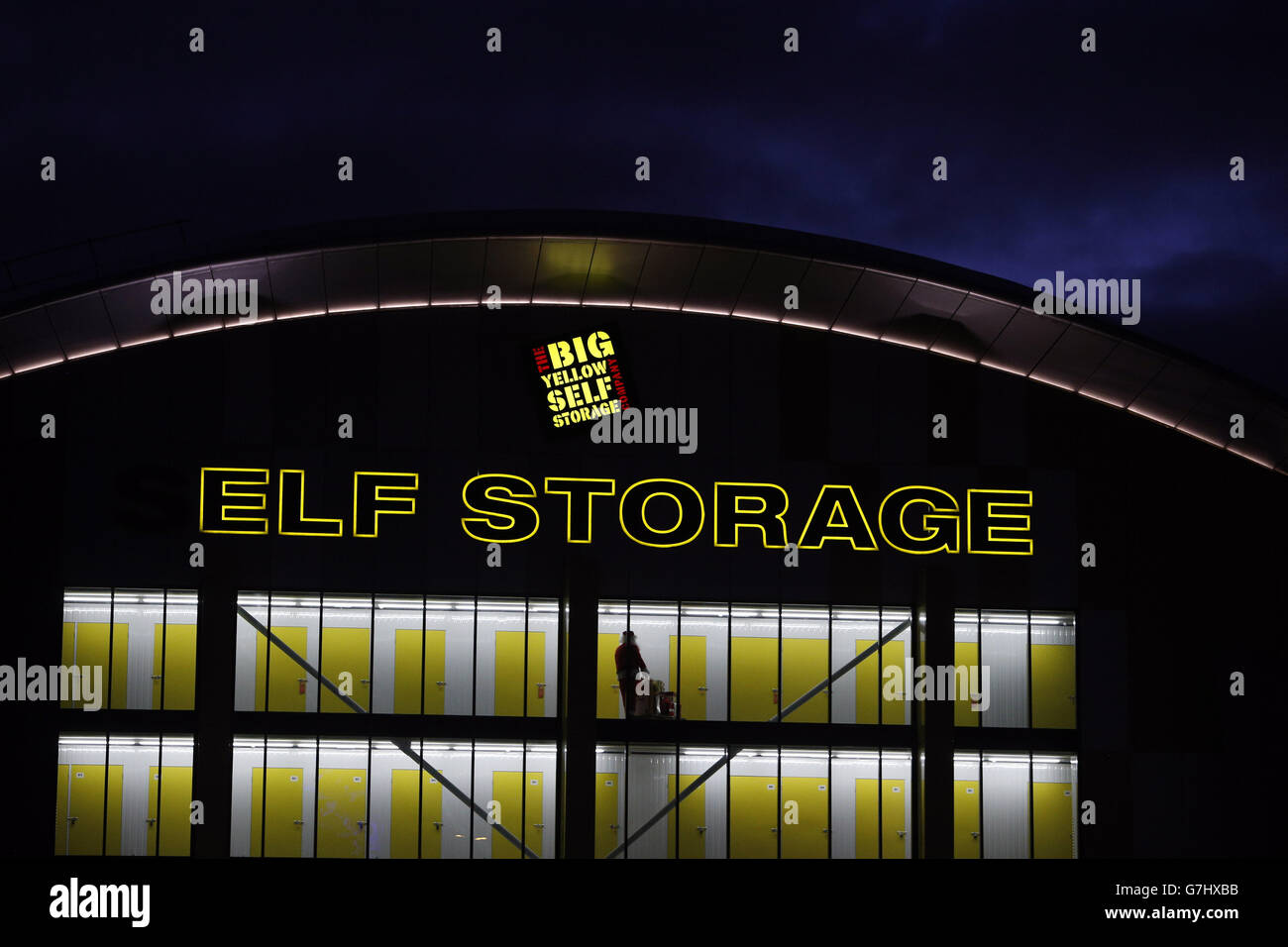 The Big Yellow Self storage company have adapted their sign at their ...