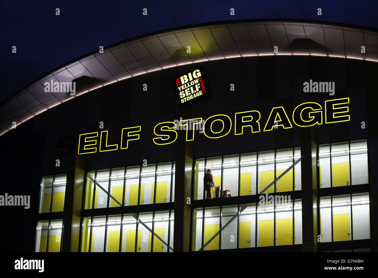 The Big Yellow Self storage company have adapted their sign at their ...