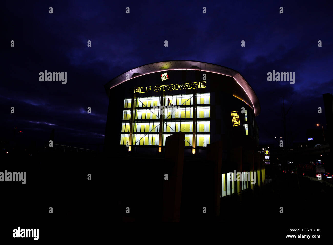 The Big Yellow Self storage company have adapted their sign at their ...