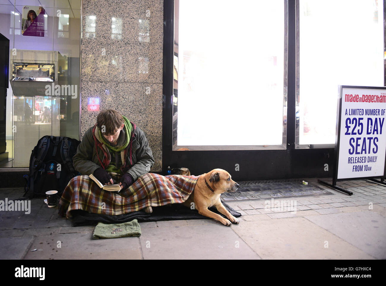 The homeless on the streets of London Stock Photo - Alamy