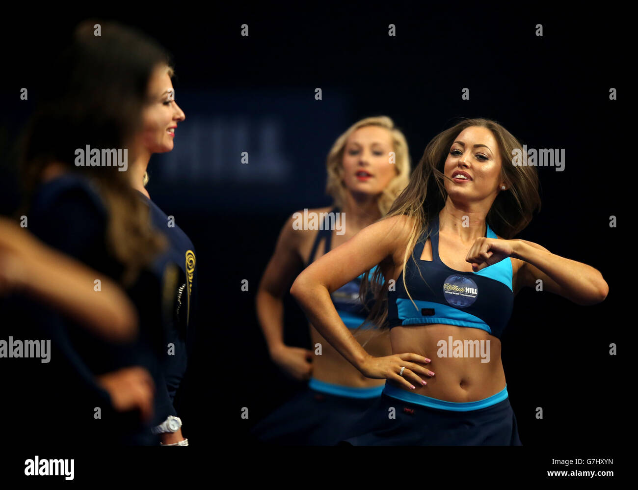 Darts girls alexandra palace hi-res stock photography and images - Alamy