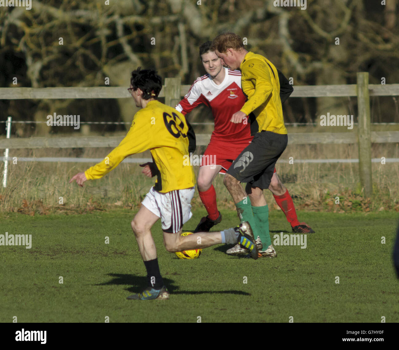 Annual Sandringham football match Stock Photo - Alamy