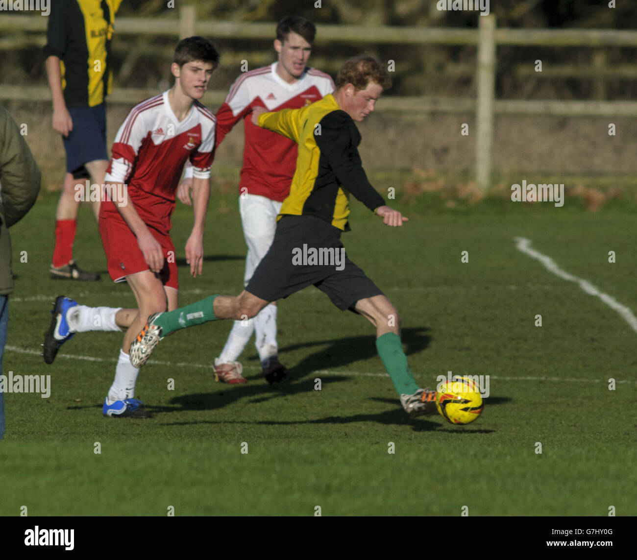 Annual Sandringham football match Stock Photo - Alamy