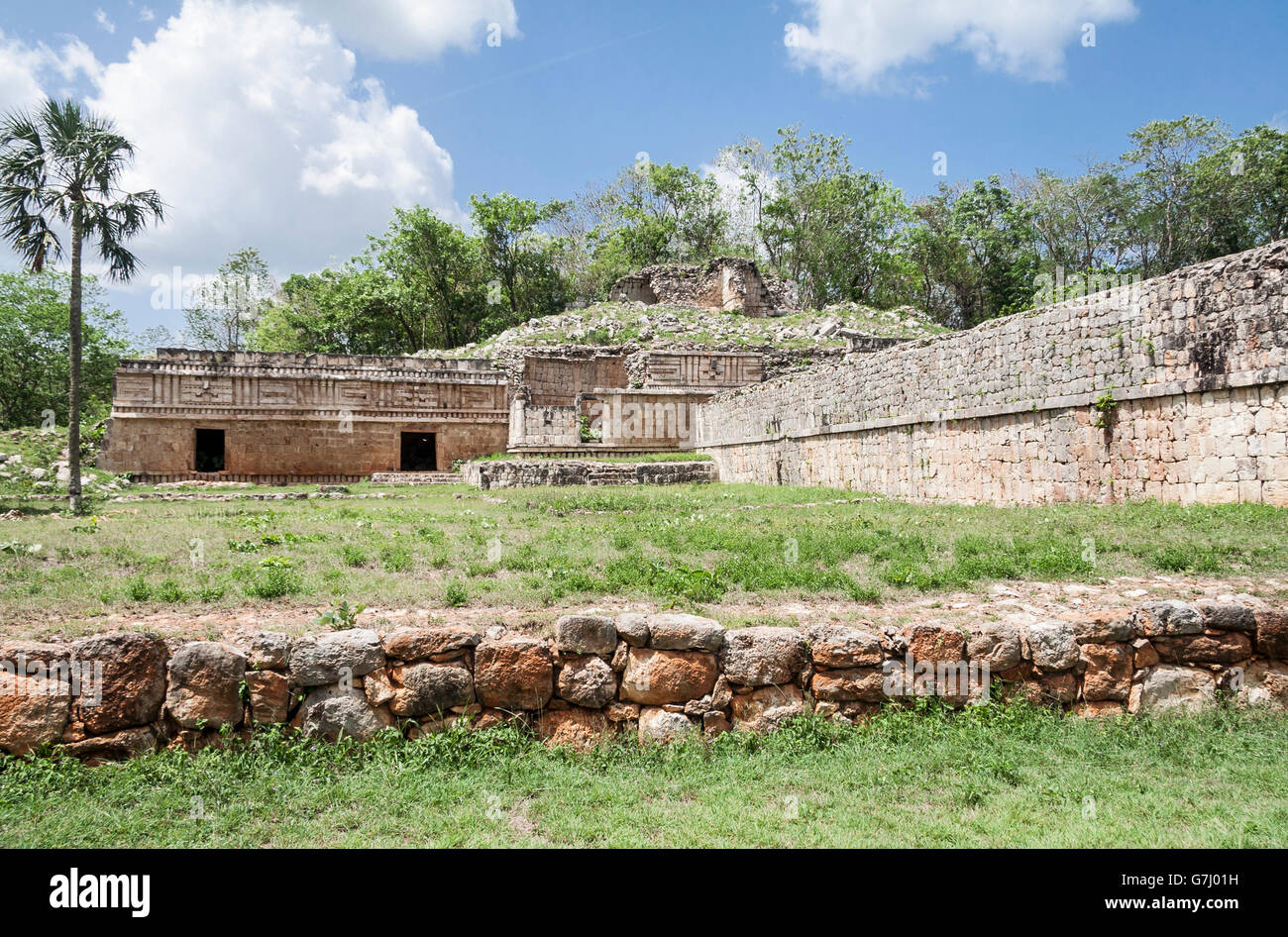 Mayan Complex in Labna Yucatan Mexico Stock Photo - Alamy