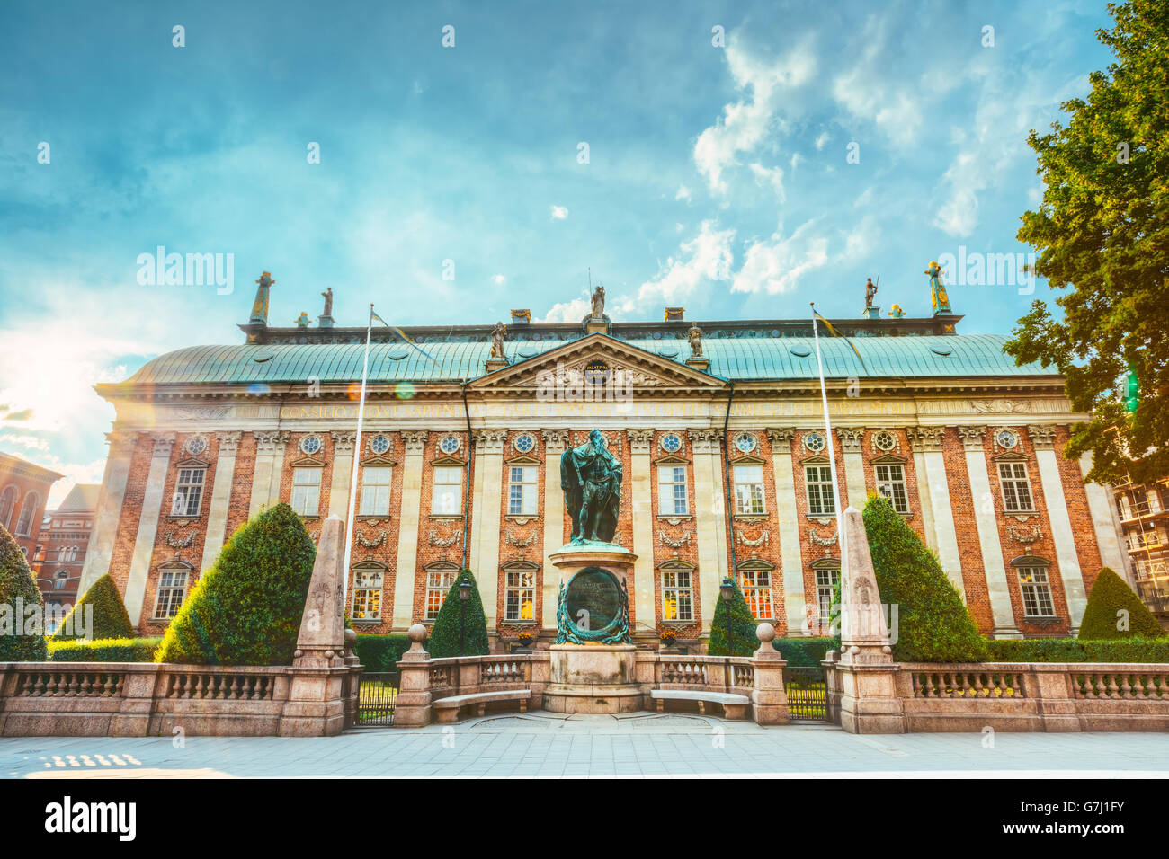 The House of Nobility (Swedish: Riddarhuset) in Stockholm, Sweden, is a ...