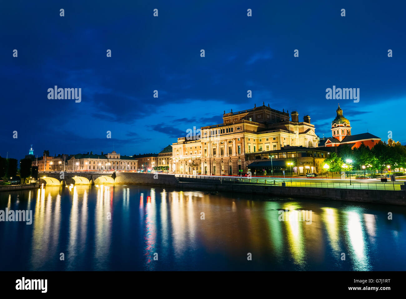 Stockholm sweden night hi-res stock photography and images - Alamy
