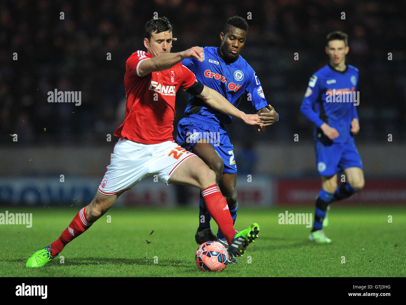 Soccer - FA Cup - Third Round - Rochdale v Nottingham Forest - Spotland ...