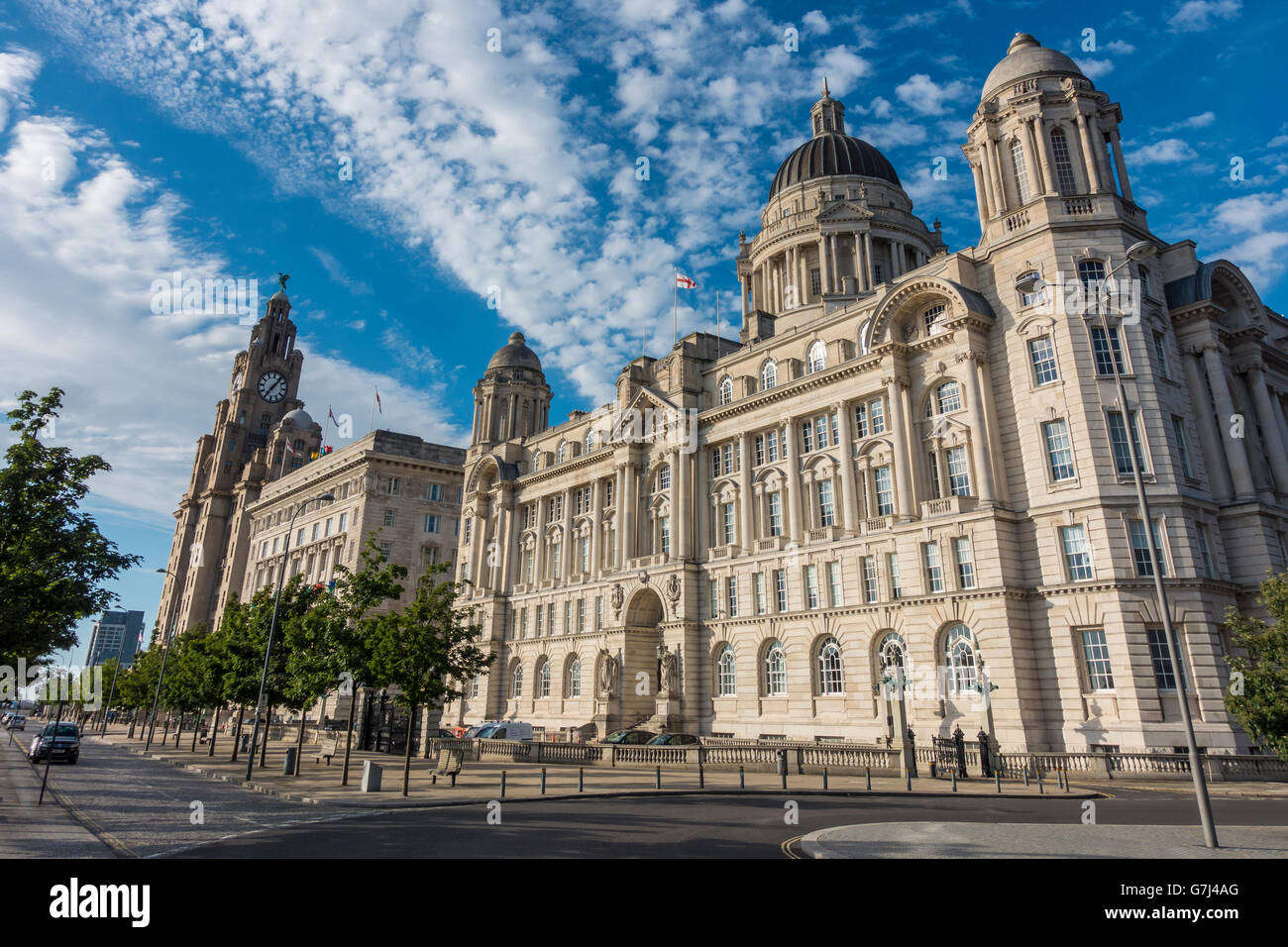 Three Graces Liver Building Cunard Building The Port of Liverpool ...