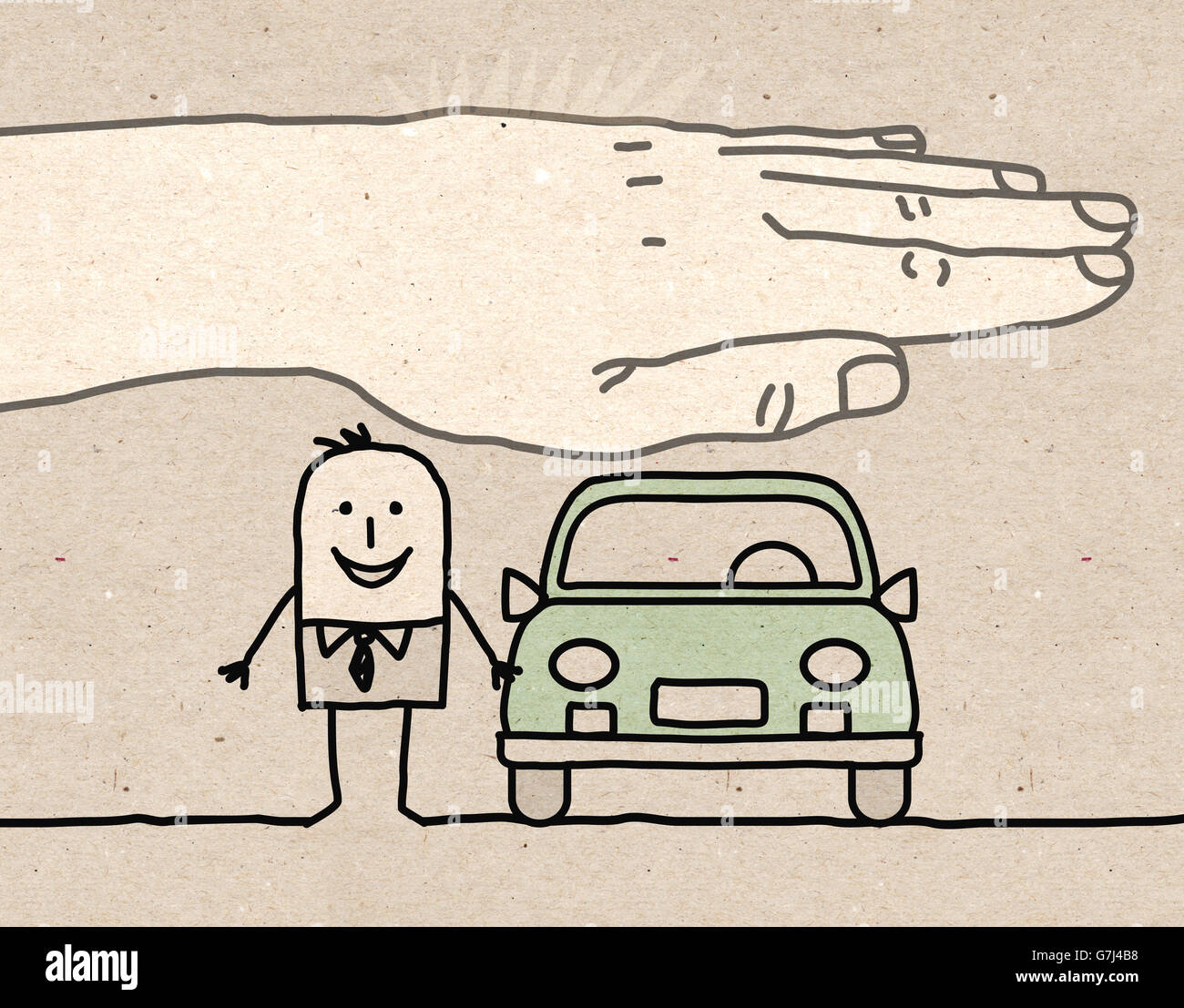Insurance concept drawing hi-res stock photography and images - Alamy