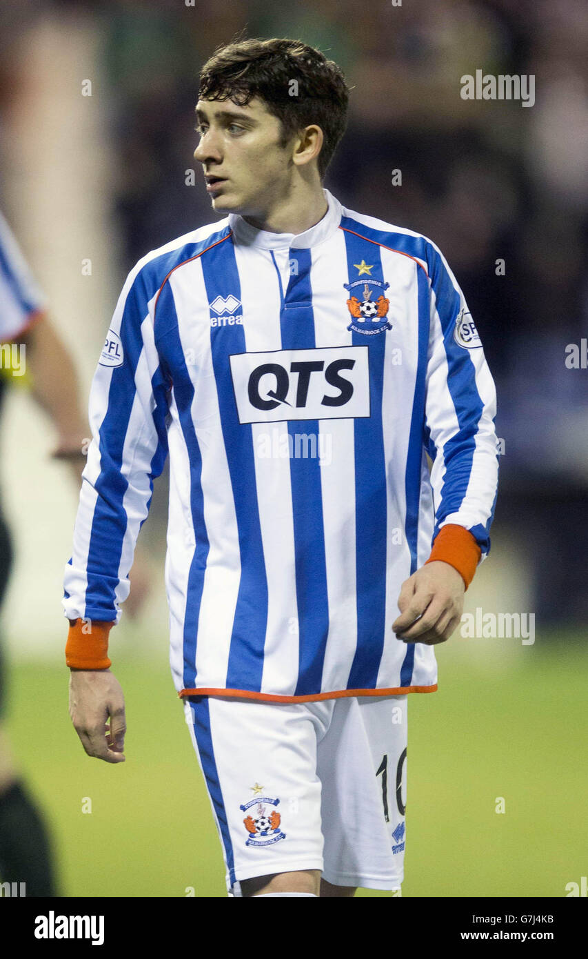 Kilmarnock's Chris Johnston during the Scottish Premierships match at ...