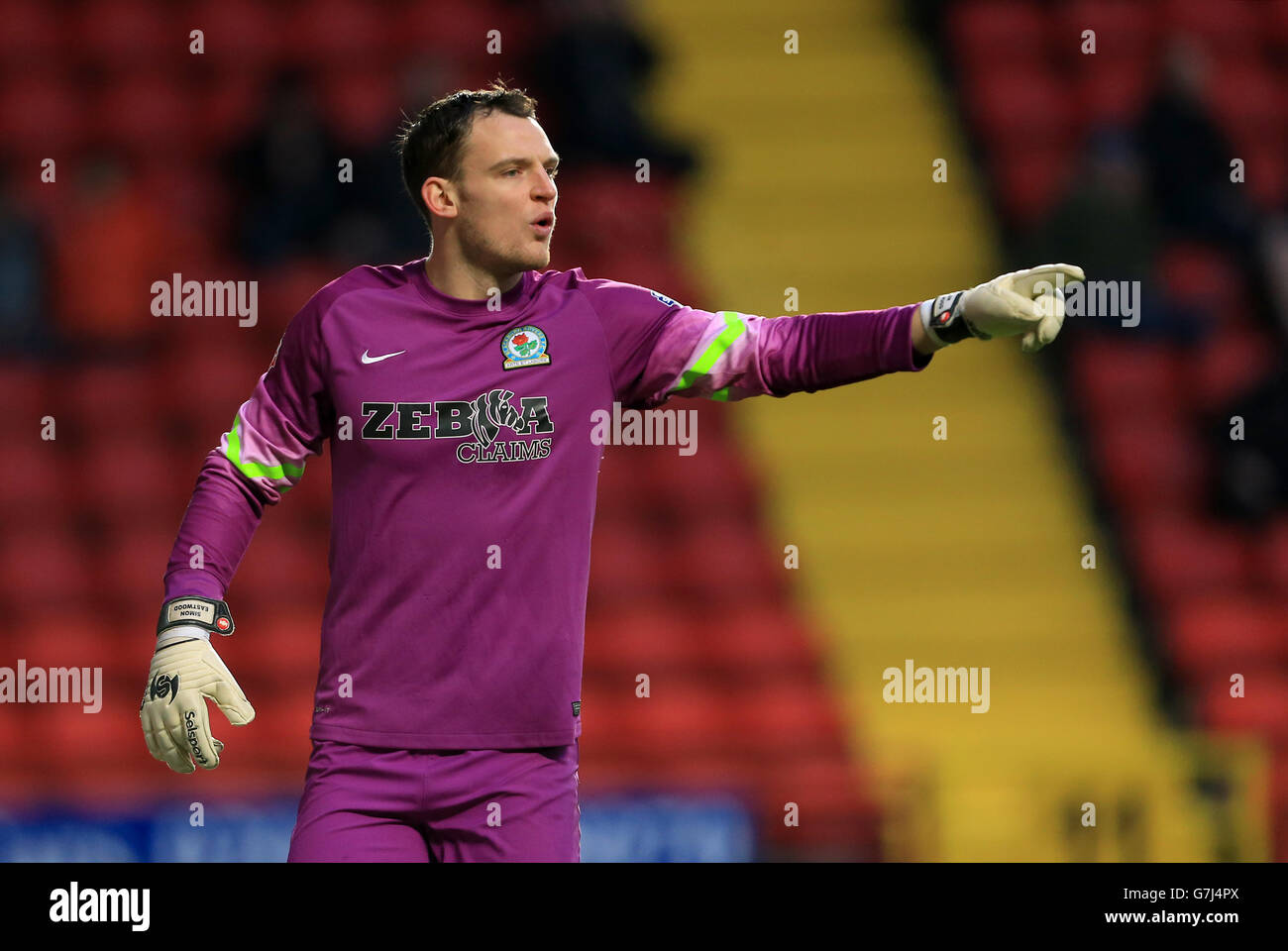 Blackburn rovers goalkeeper simon eastwood hi-res stock photography and ...