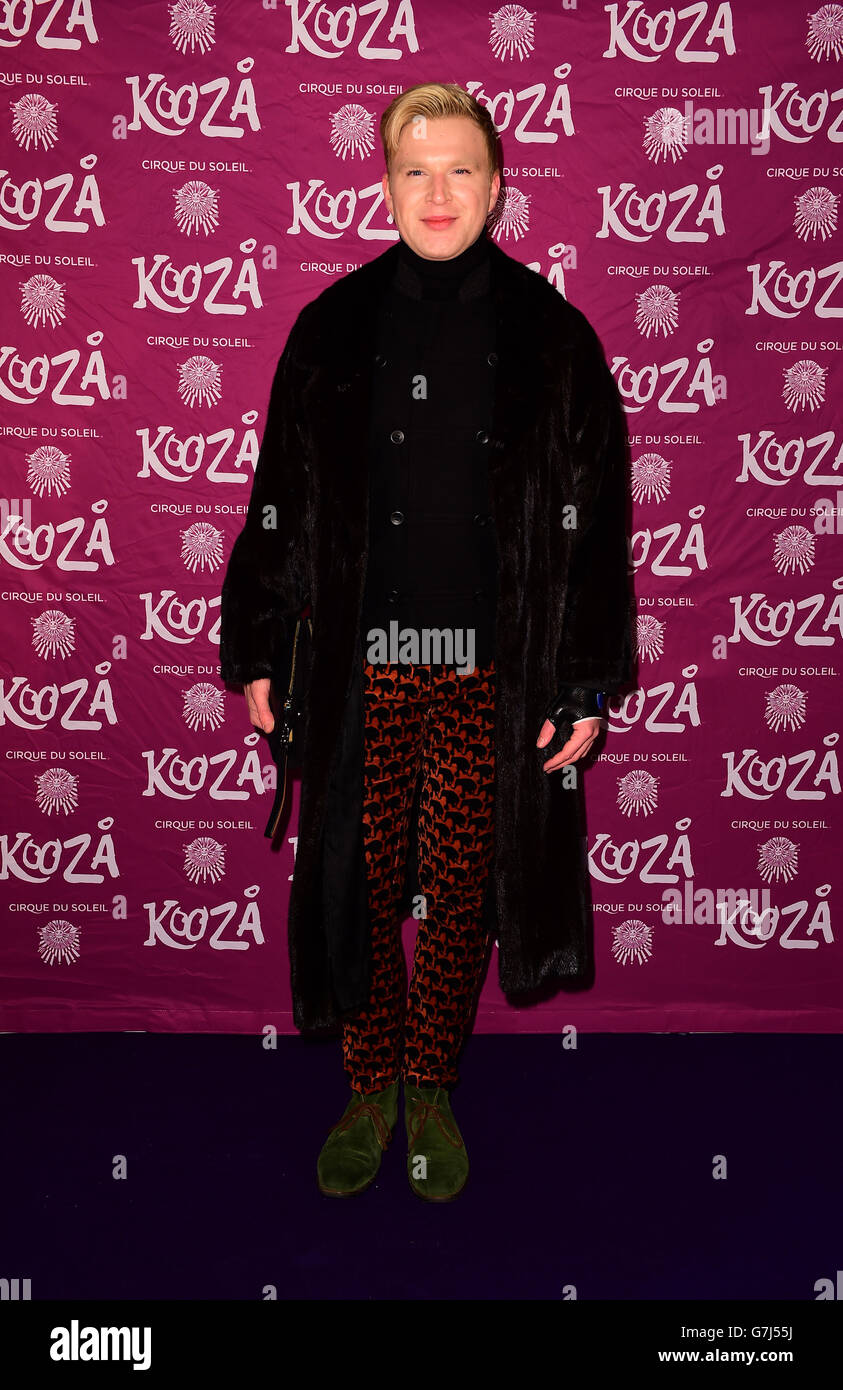 Henry Conway attending the premiere of Cirque du Soleil's KOOZA at the ...