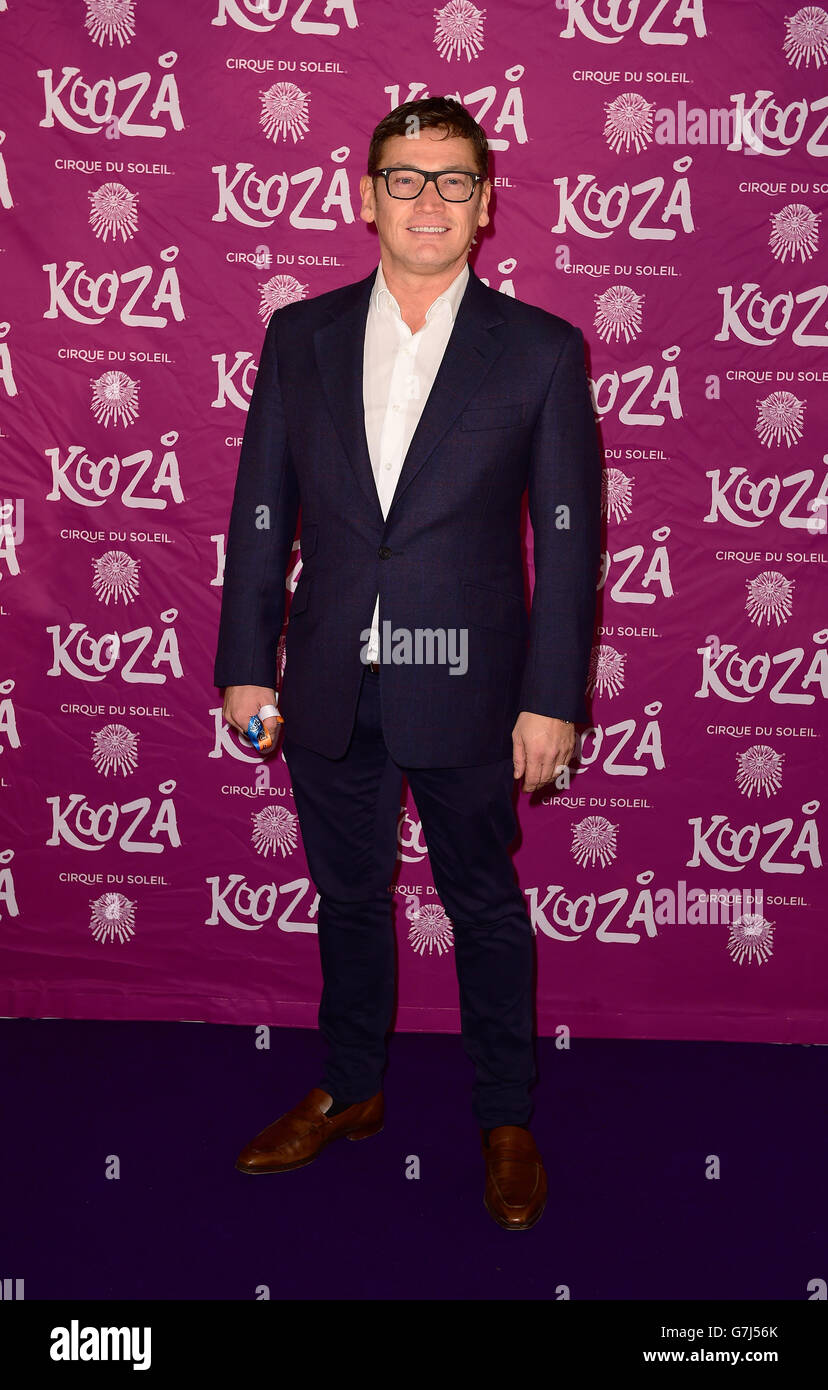 Sid Owen attending the premiere of Cirque du Soleil's KOOZA at the ...