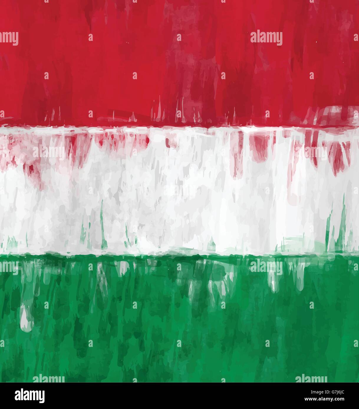 Hungarian flag vector vectors hi-res stock photography and images - Alamy