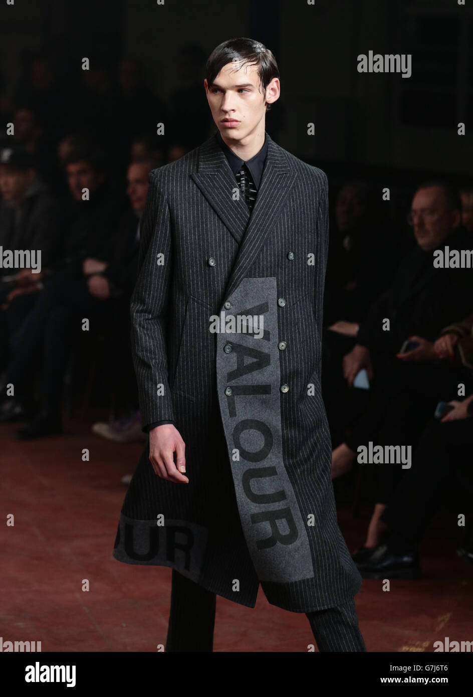 McQueen Catwalk - London Collections: Men 2015 Stock Photo - Alamy