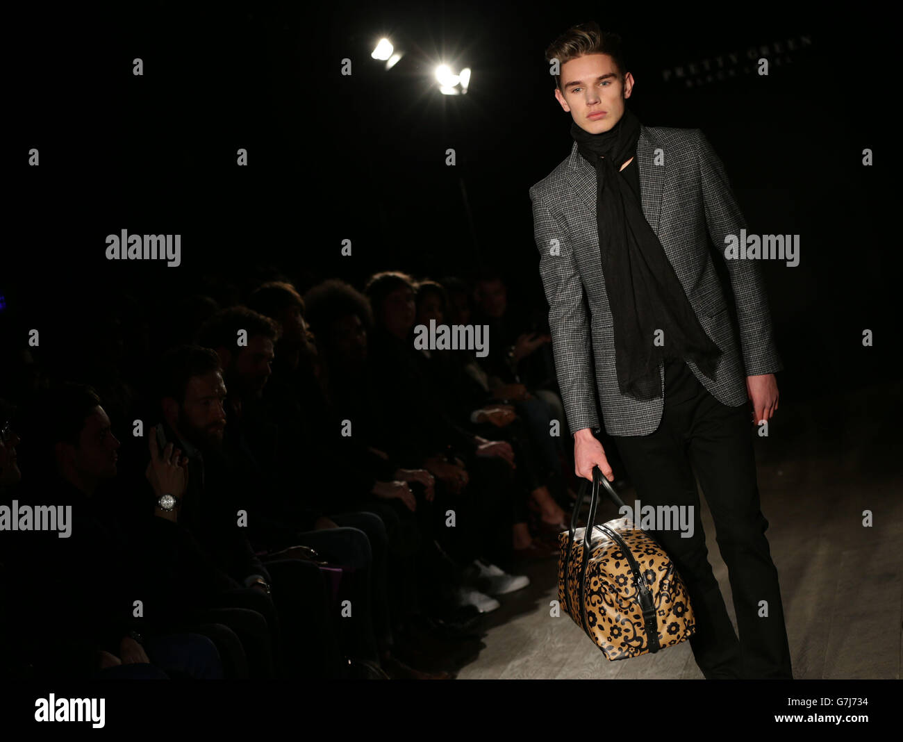 Pretty Green Catwalk - London Collections: Men 2015 Stock Photo - Alamy