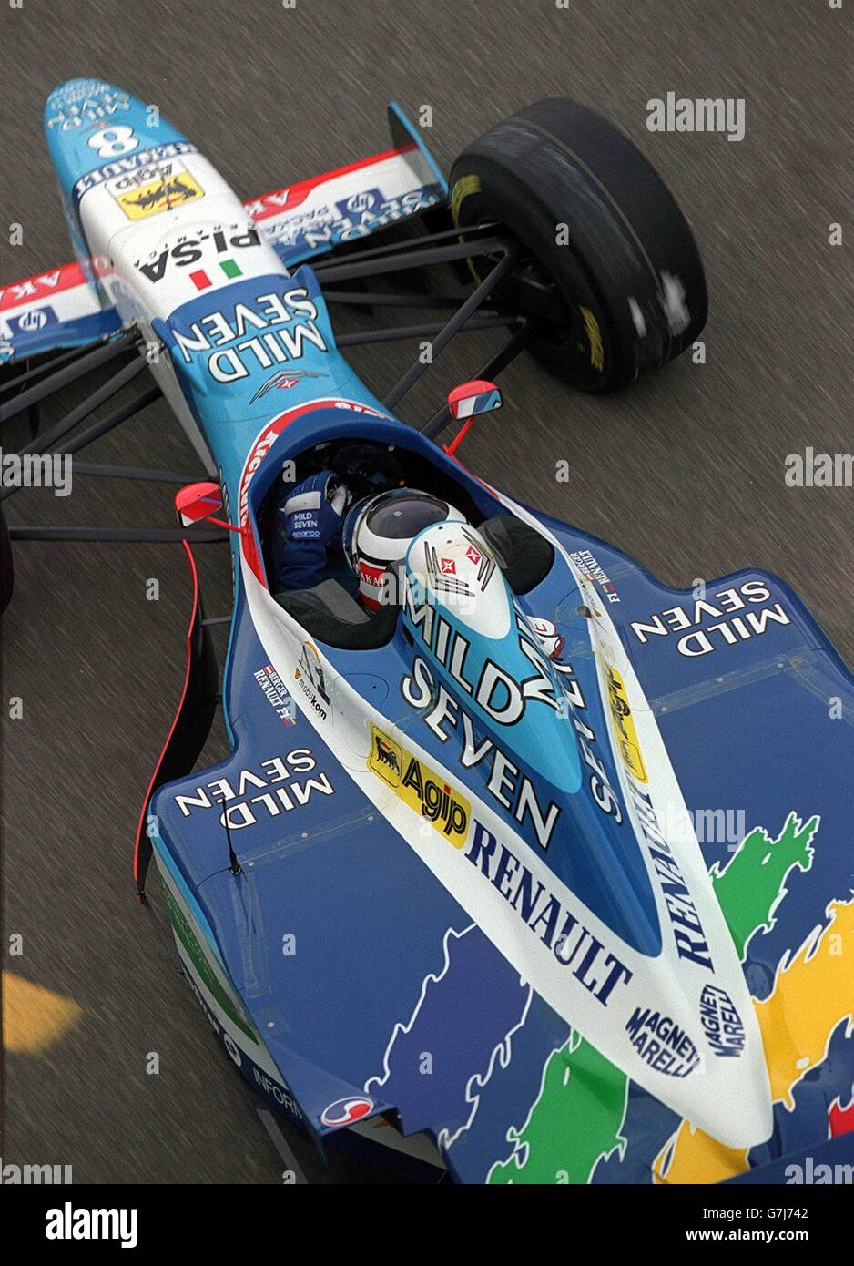 Gerhard berger during testing hi-res stock photography and images - Alamy