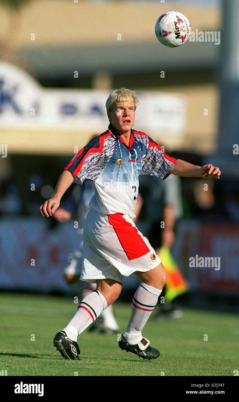 Soccer - Friendly - Norway v South Korea. Jonny Hansen, Norway Stock Photo - Alamy