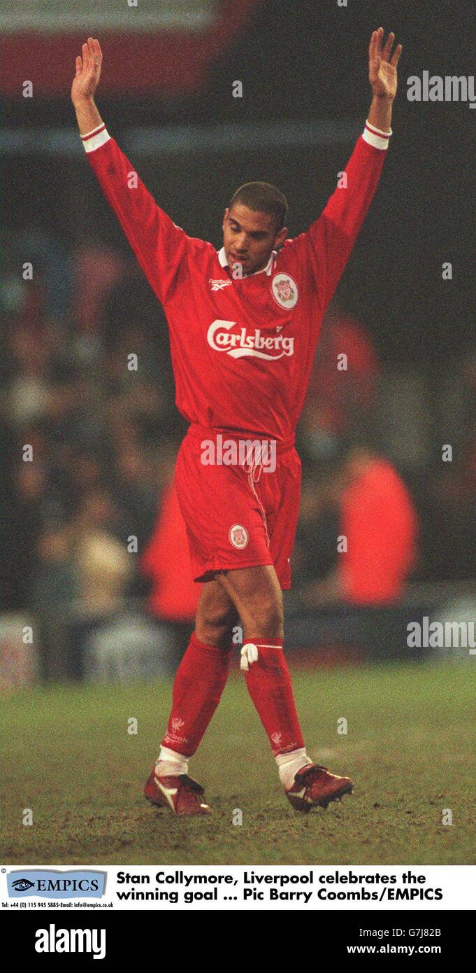 Liverpool derby collymore hi-res stock photography and images - Alamy