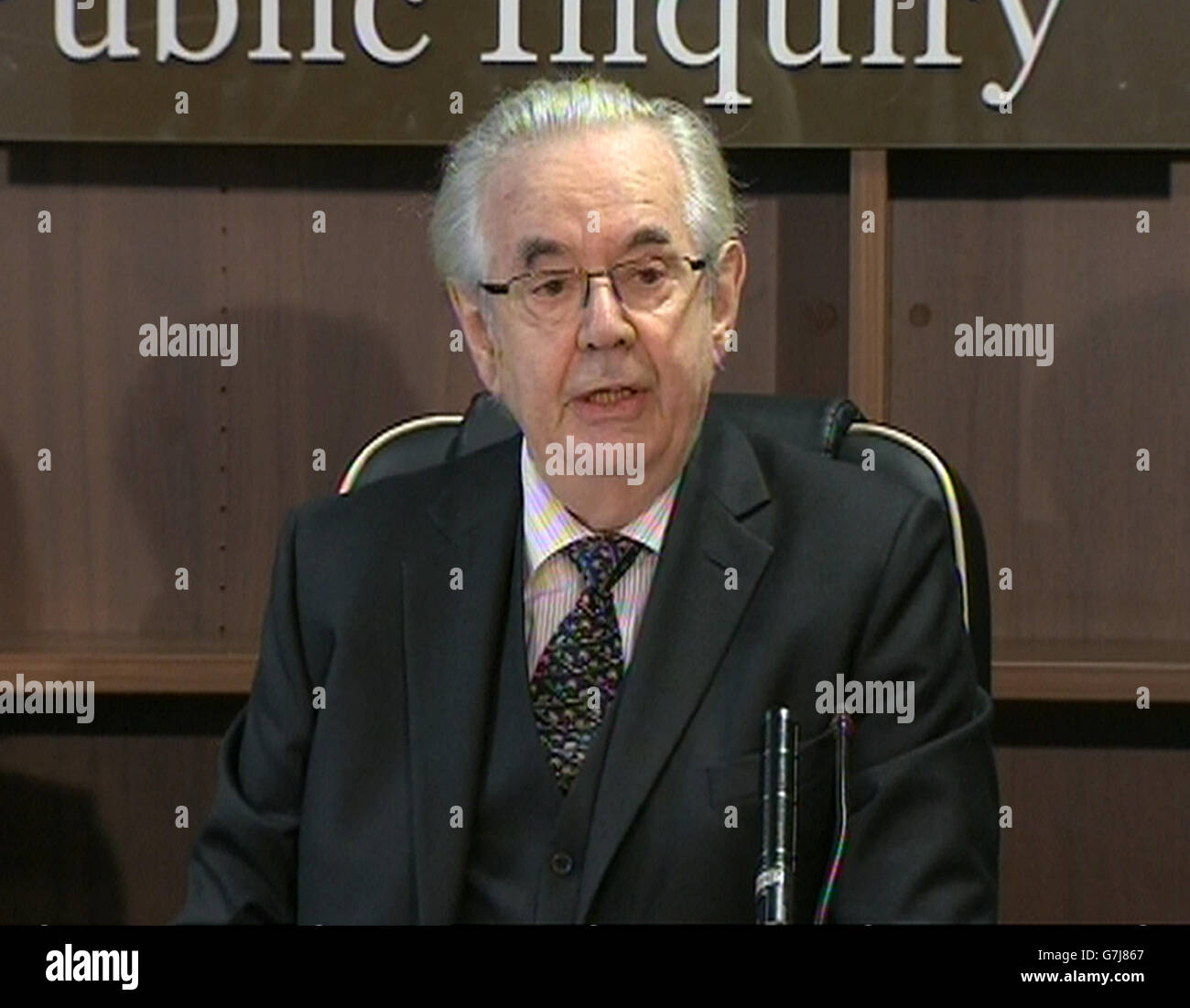 The Al-Sweady Inquiry Stock Photo - Alamy