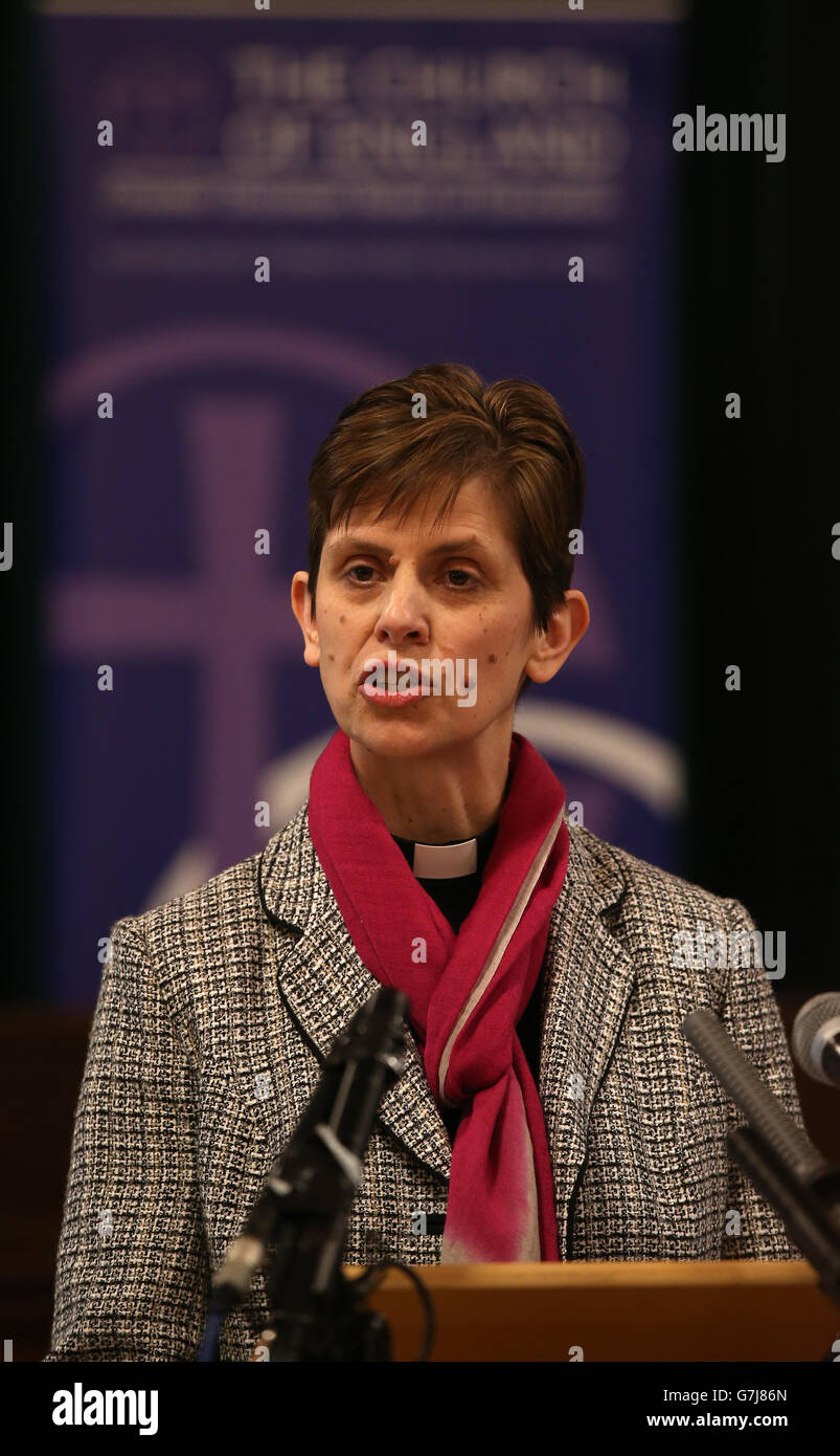 First female Bishop Stock Photo - Alamy