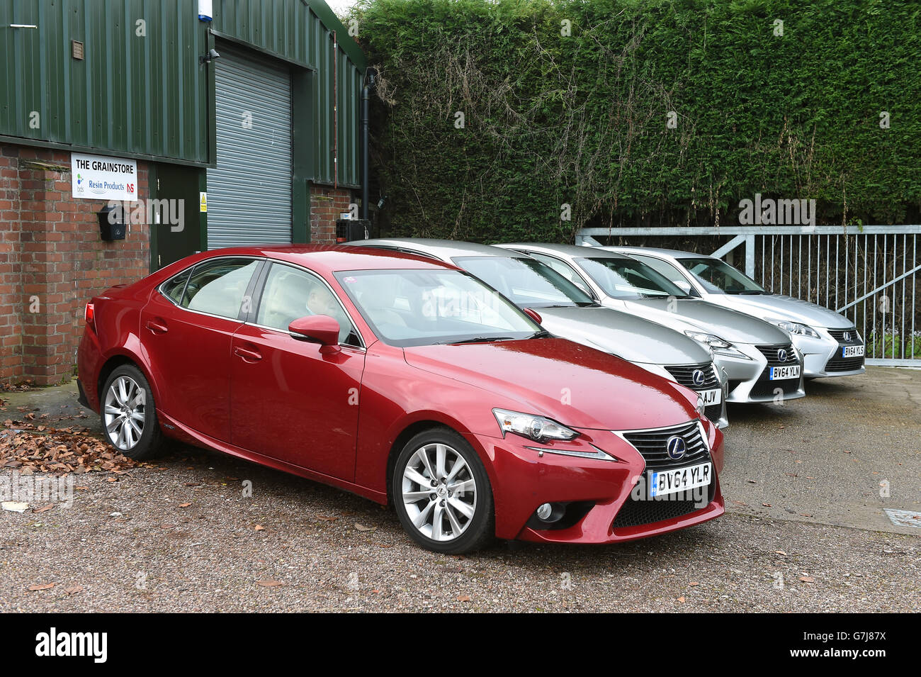 Toyota Fleet Handover - Lichfield Stock Photo - Alamy