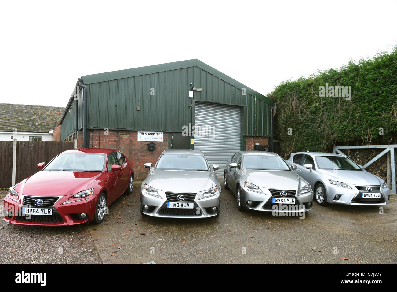 Toyota Fleet Handover - Lichfield Stock Photo - Alamy