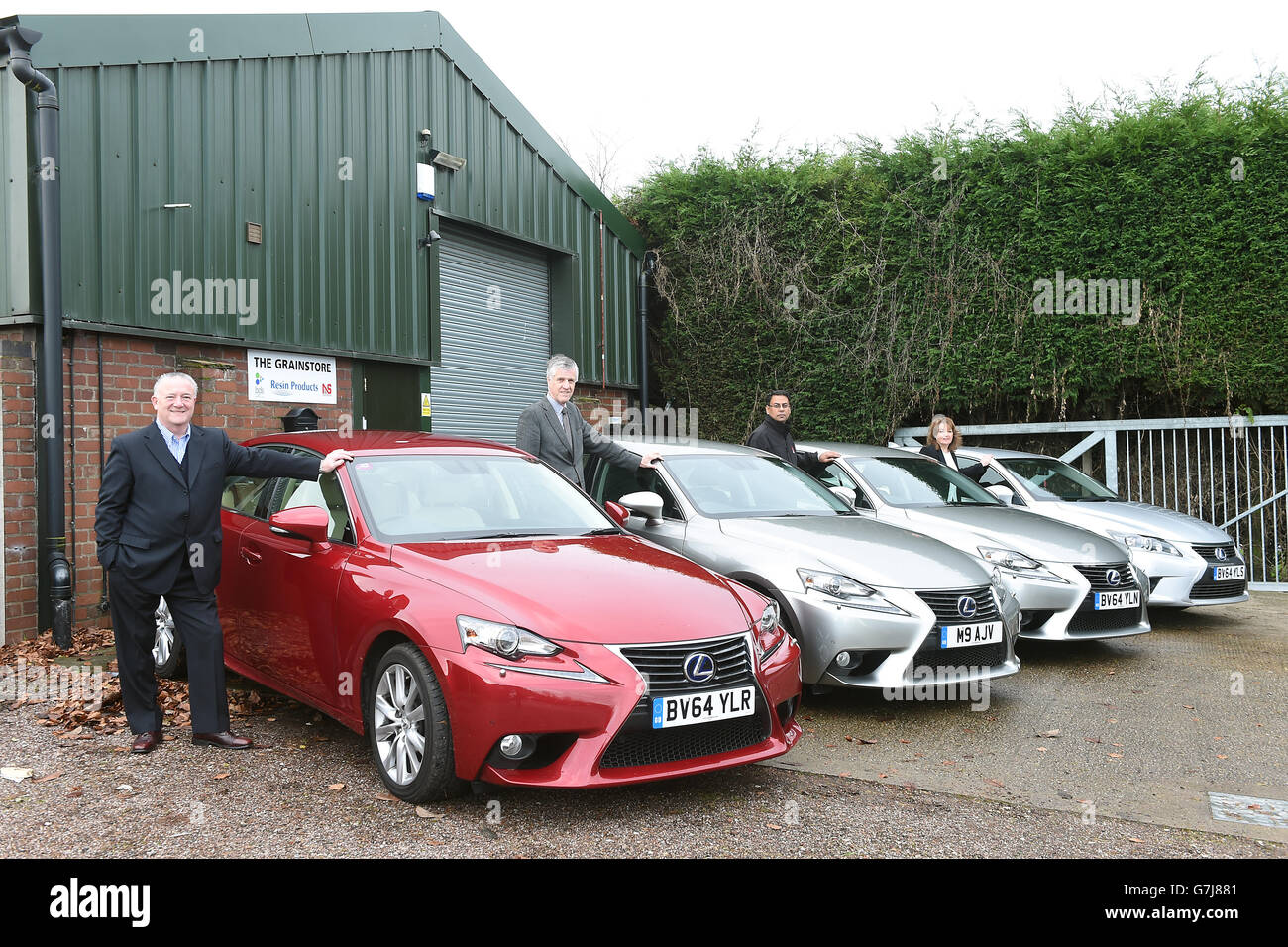 Toyota Fleet Handover - Lichfield Stock Photo - Alamy