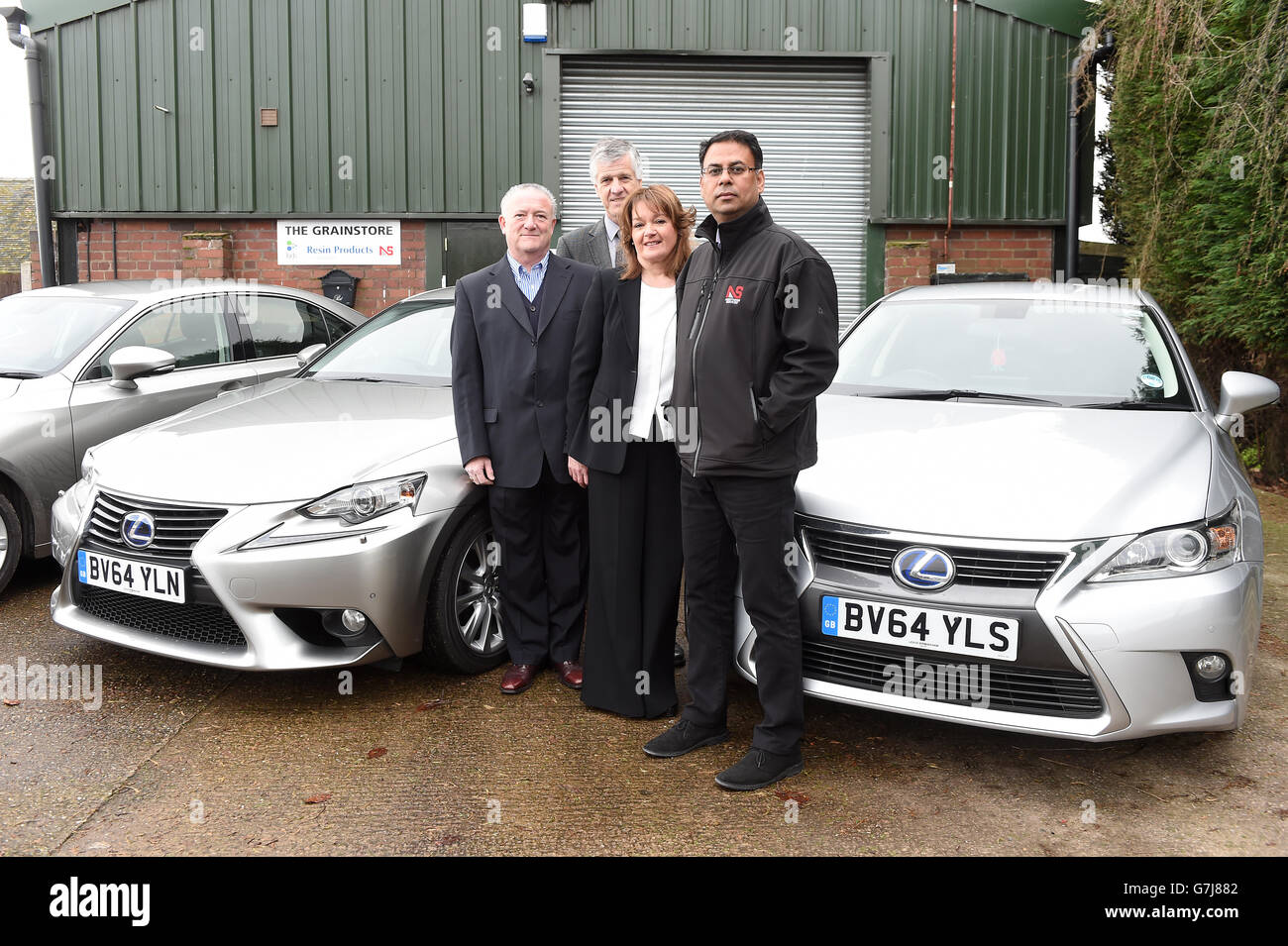 Toyota Fleet Handover - Lichfield Stock Photo - Alamy